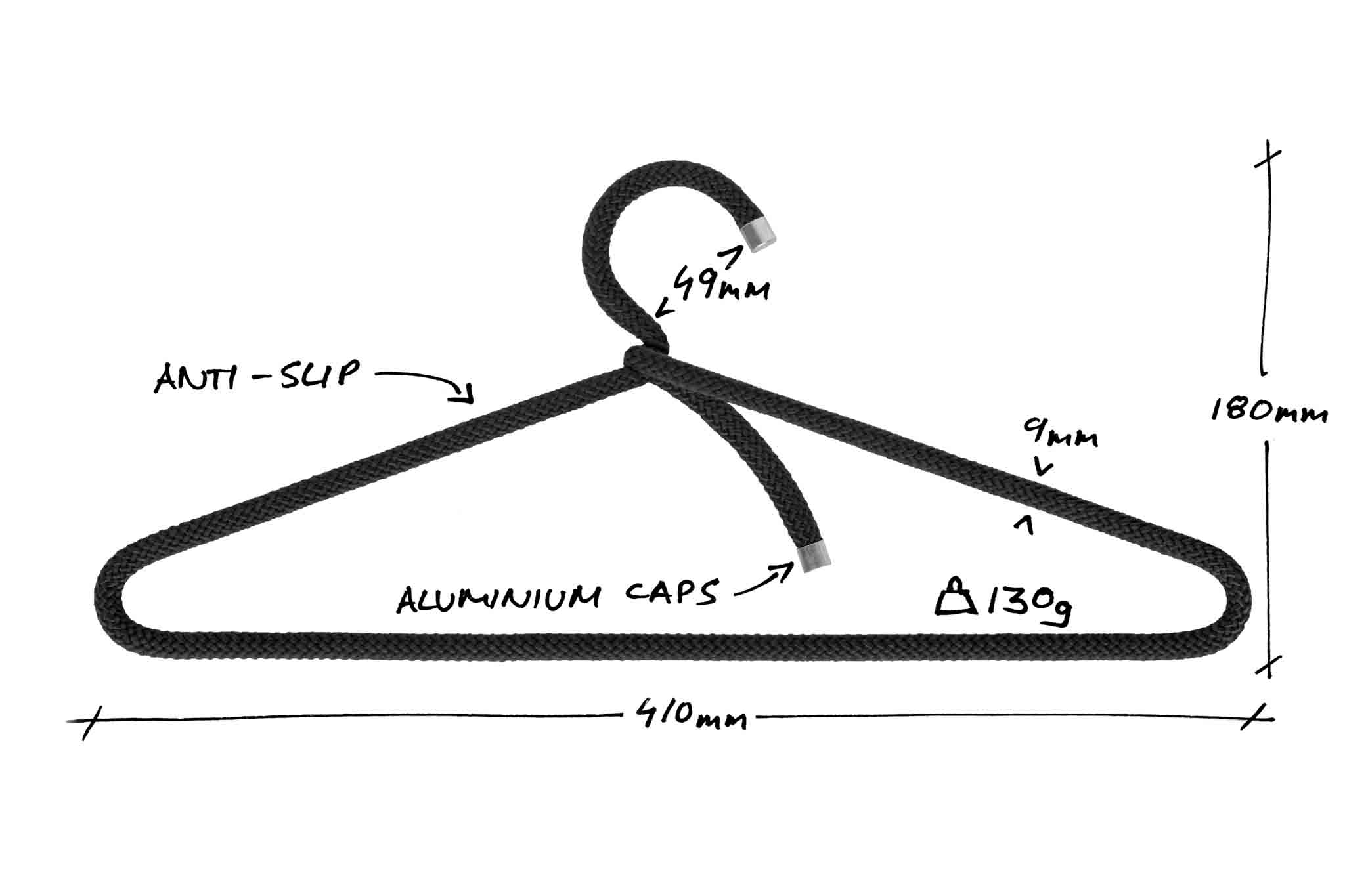 Rope Clothes Hangers – PEPPERMINT