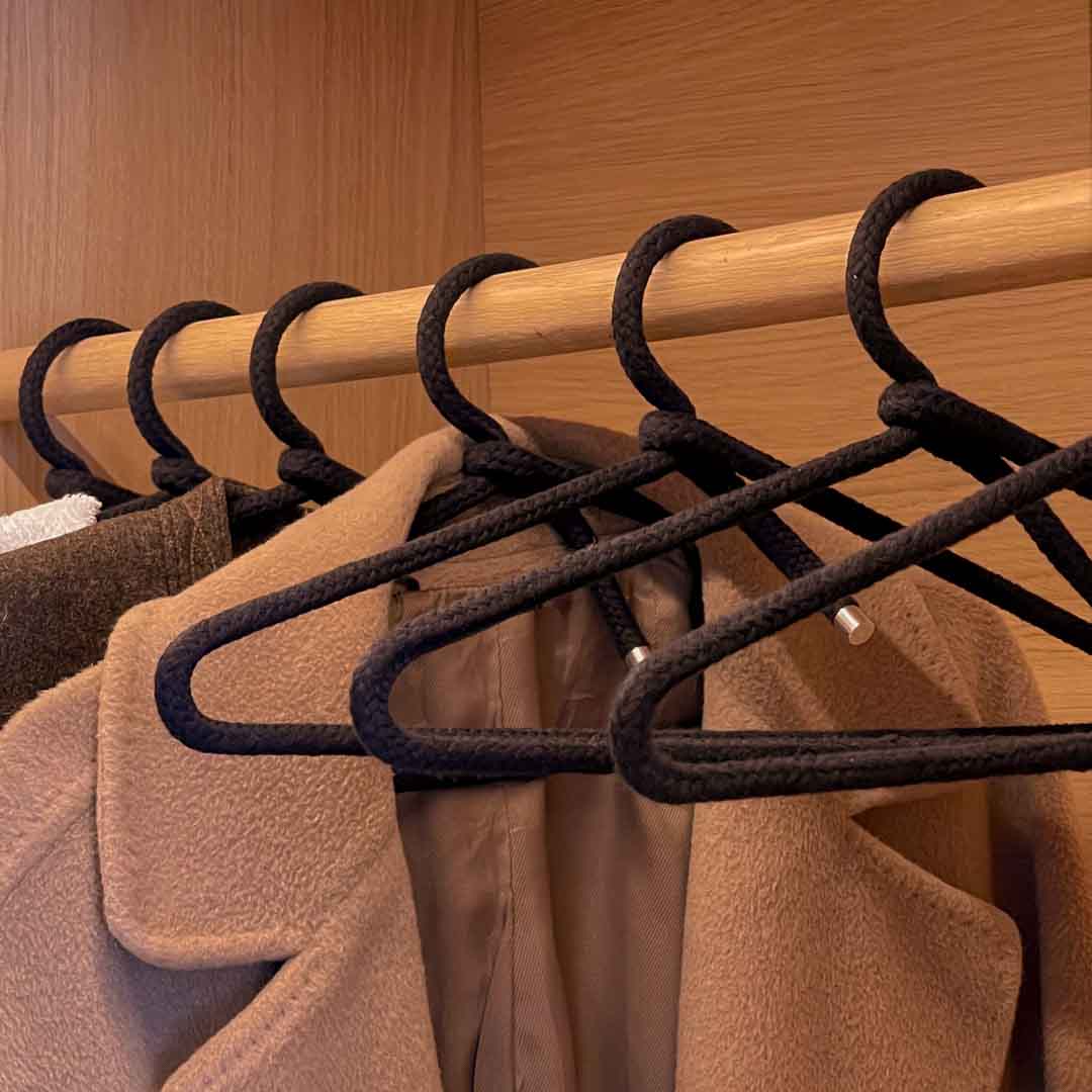Design Clothes Hangers | ROPE HANGER – strong, stylisch & versatile ...