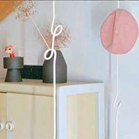 The Hanging Rope Wardrobe LOOP ROPE – PEPPERMINT